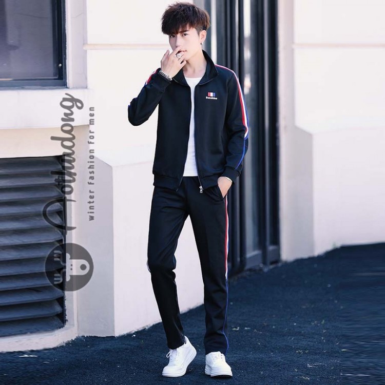 Quần áo bộ mùa đông nam "hot" đơn giản mà "phong cách"
